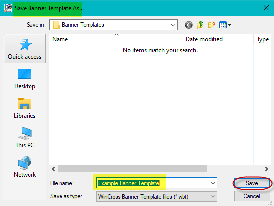How to create a banner template using Banner Templates from Variable Data